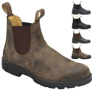 Slip-On Work Safety Boots For Men Plus Size Chelsea Shoes-阿里巴巴
