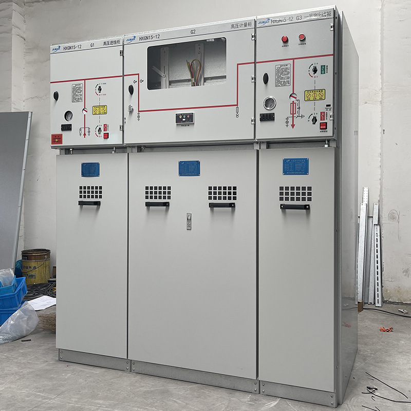 高压环网柜HXGN15-12成套柜24KV充气柜绝缘开关柜户外充气柜-阿里巴巴
