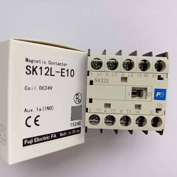 全新原装富士小型直流接触器SK12L-E10 DC24V SK12L-E01常开常闭-阿里巴巴