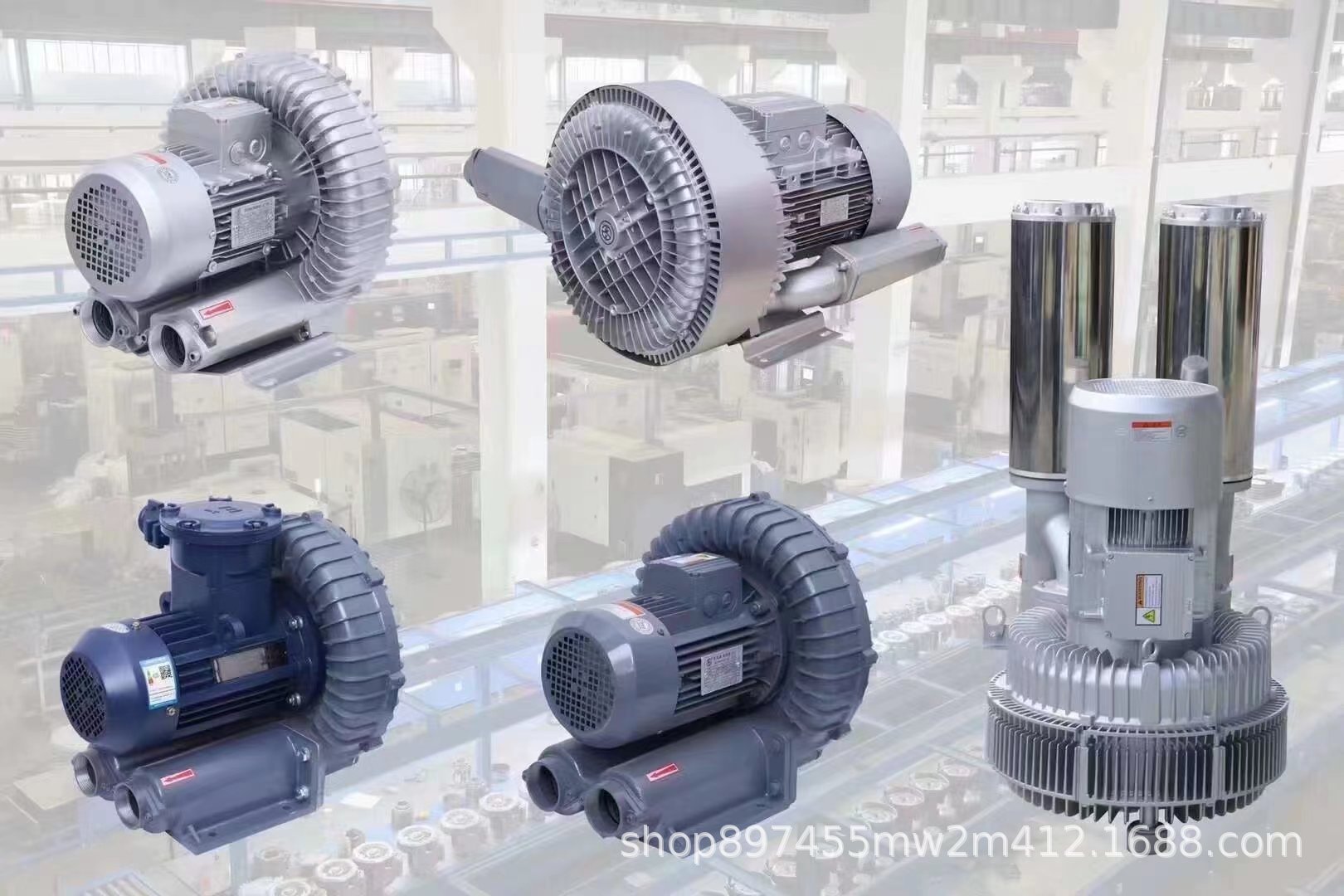 RB-51D-3 1.6kw高压风机工业吸料上料雾化干燥缝纫机械用鼓风机-阿里巴巴