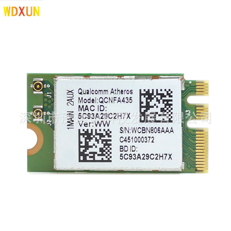 高通QCNFA435 QCA9377 NGFF 5G双频内置AC M.2无线网卡4.1蓝牙-阿里巴巴