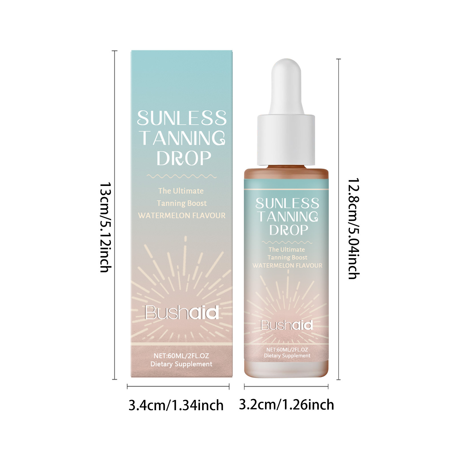 BUSHAID Sunless Tanning Drop Body Treatment-阿里巴巴