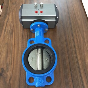 D671X-16Q/10Q对夹式气动蝶阀DN500低压气动软密封蝶阀DN600 200-阿里巴巴