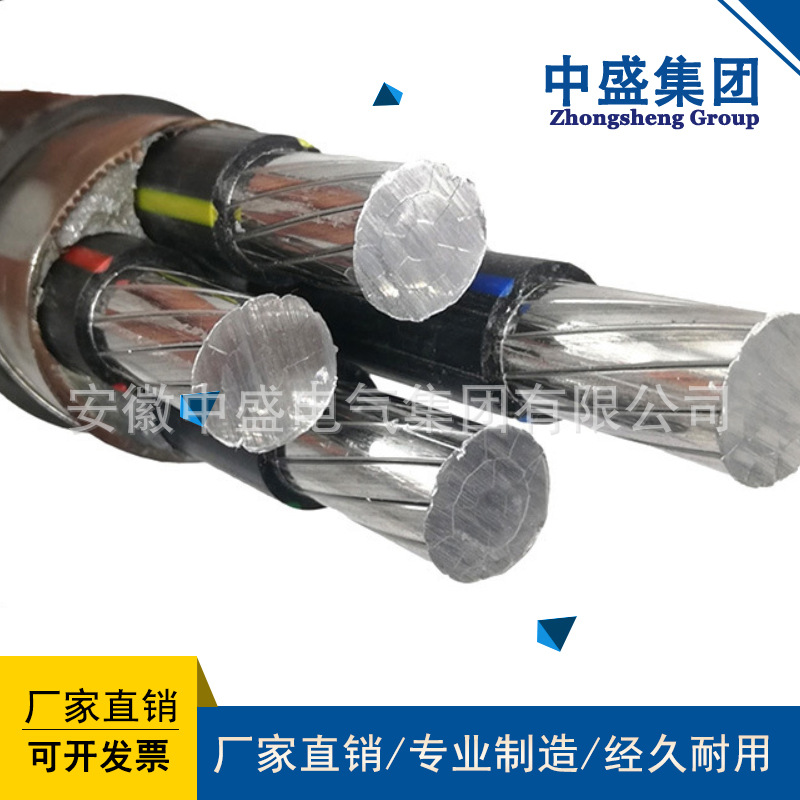 安徽中盛阻燃铝合金电缆抗蠕变易安装ZRC-YJLHY23 1.8/3KV 2*185-阿里巴巴