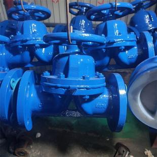 G941F46-10C 电动法兰衬氟隔膜阀 DN125 G941F46 防爆电动隔膜阀-阿里巴巴