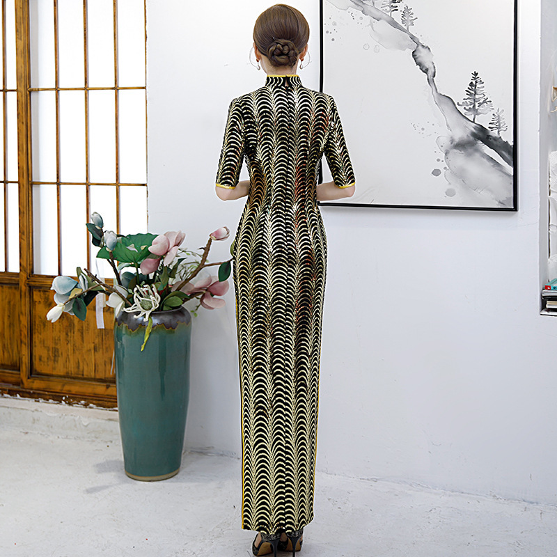 Shows Chinese Dresses Oriental Qipao Model Show Cheongsam Chinese style ...
