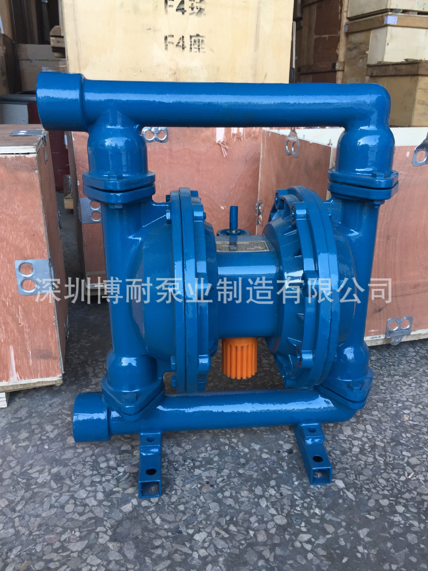 厂家提供QBY-65/50铸铁气动双隔膜泵 1.5寸污泥隔膜泵厂家批发-阿里巴巴