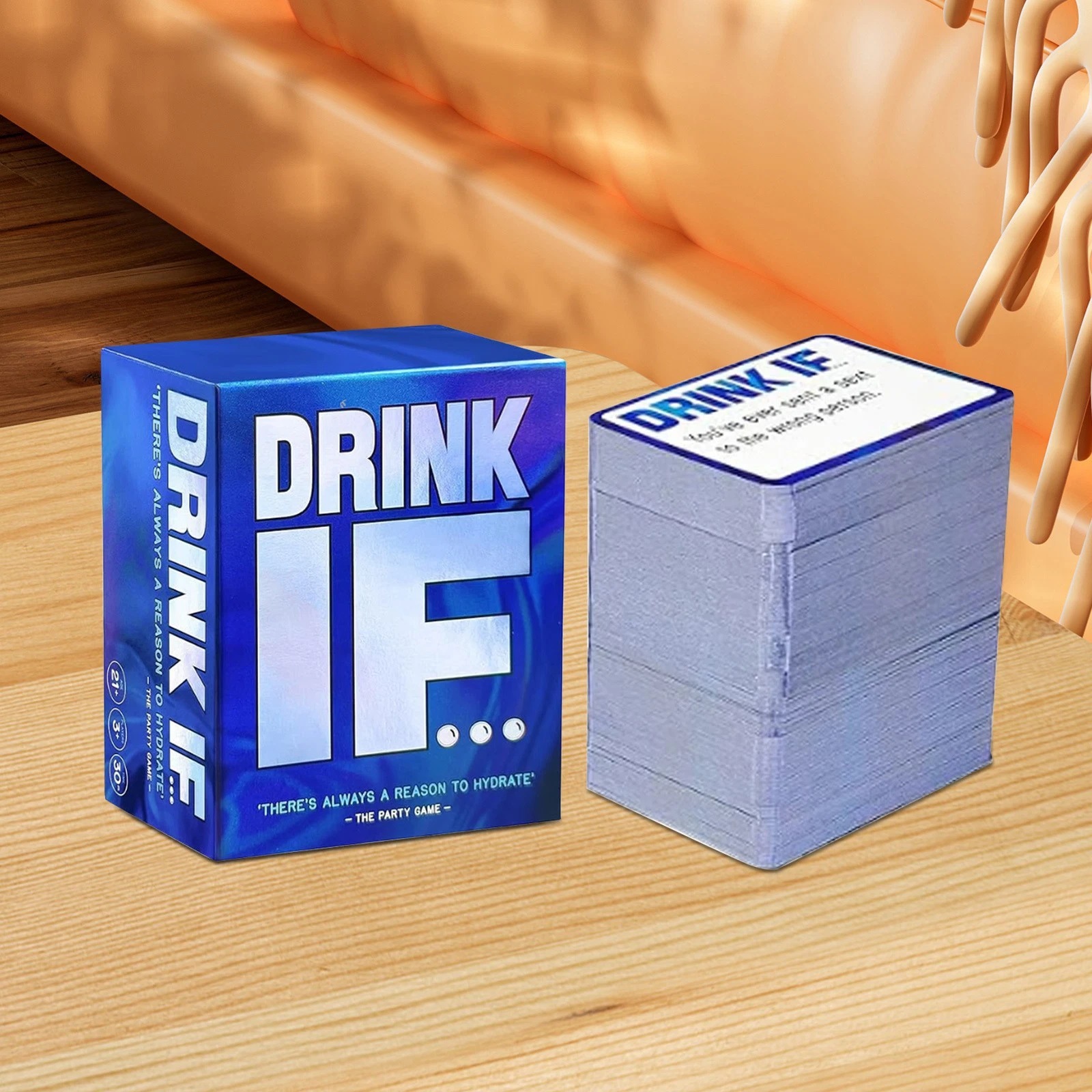 跨境新品 Drink IF... Hilarious Adult Drinking Game 饮酒游戏-阿里巴巴