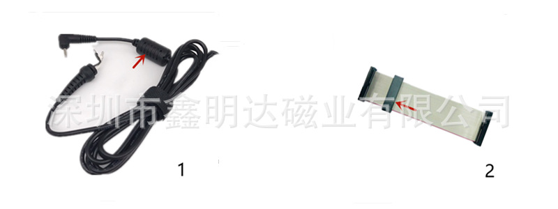 鑫明达磁环抗干扰 镍锌铁氧体磁环卡扣 EMI/EMC变频器磁环磁芯-阿里巴巴