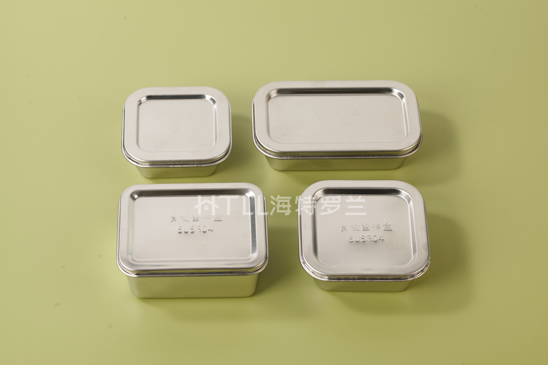 304不锈钢留样盒餐厅食堂留样专用盒食品圆形带盖留置盒钢盖圆罐-阿里巴巴