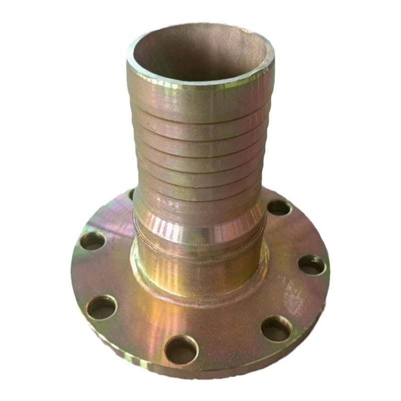 DN80 100 150法兰宝塔接头水泵钢丝橡胶管吸引管法兰宝塔接头-阿里巴巴