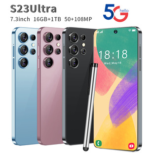 S23 Ultra新款现货4G安卓3+64智能手机 6.8寸高清屏跨境外贸代发-阿里巴巴