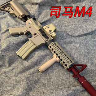 军典M4cqb电动连发玩具枪成人吃鸡司马M416火控版突击步枪ak模型-阿里巴巴