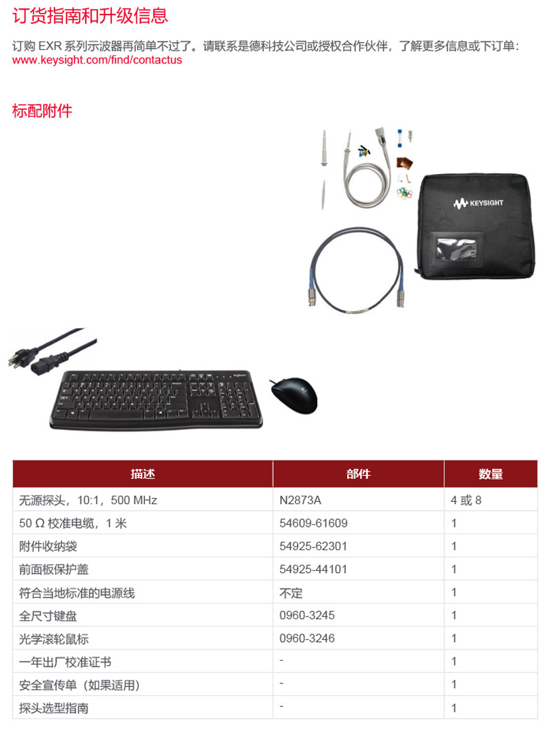 是德科技KEYSIGHT示波器8通道EXR054A/EXR058A/EXR104A/108A/258A-阿里巴巴