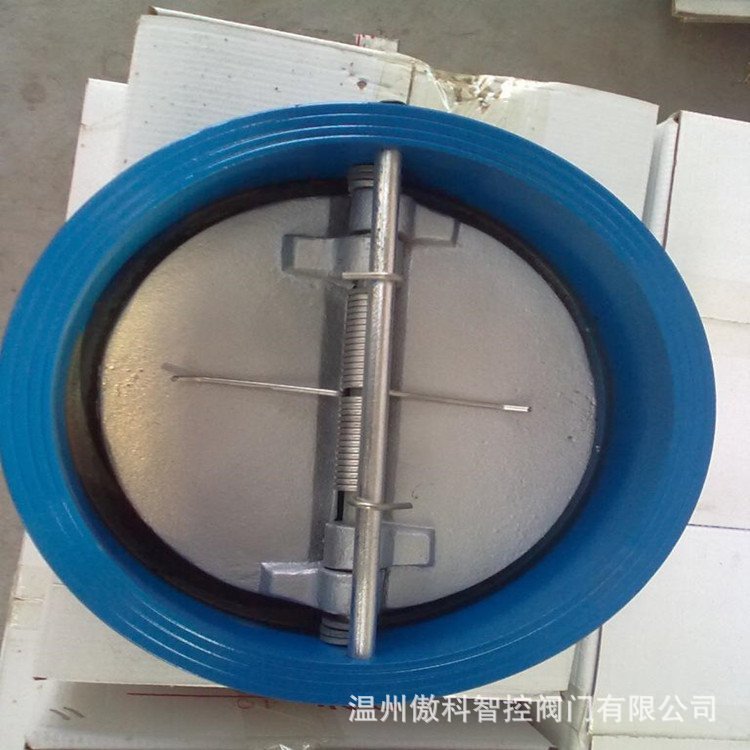 H77X-10C 对夹式蝶型止回阀 DN300 大口径蝶型止回阀 H76W-阿里巴巴