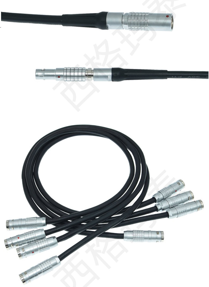 兼容LEMO雷莫连接器推拉自锁航空头插件金属B系列FGG插头EGG插座-阿里巴巴