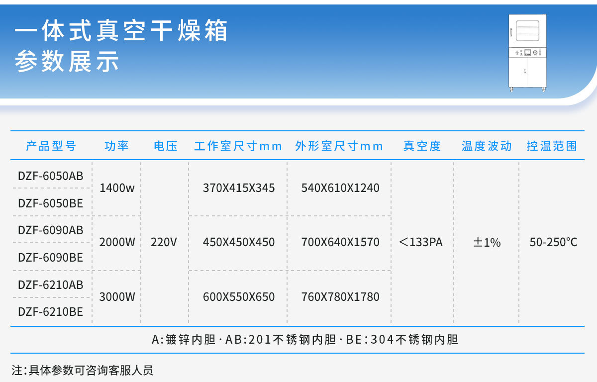 真空干燥箱 真空烘箱配真空泵 真空恒温箱DZF-6020 6050-阿里巴巴