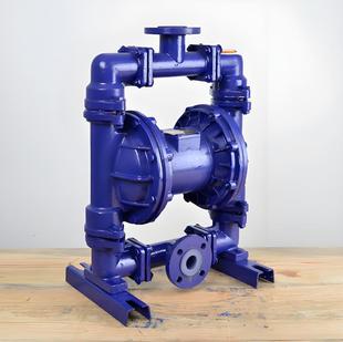 对于各种腐蚀性液体、带颗粒QBK-100铸铁气动隔膜泵不阻塞-阿里巴巴
