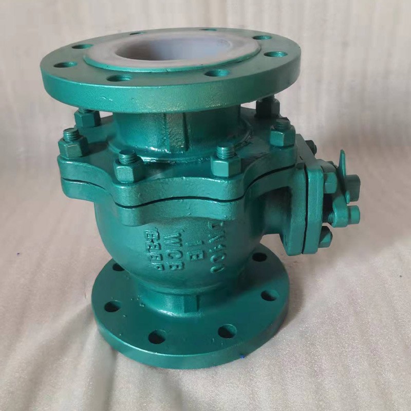 衬氟球阀碳钢铸钢Q41F46-16C耐腐蚀耐酸碱阀门DN15-DN300-阿里巴巴