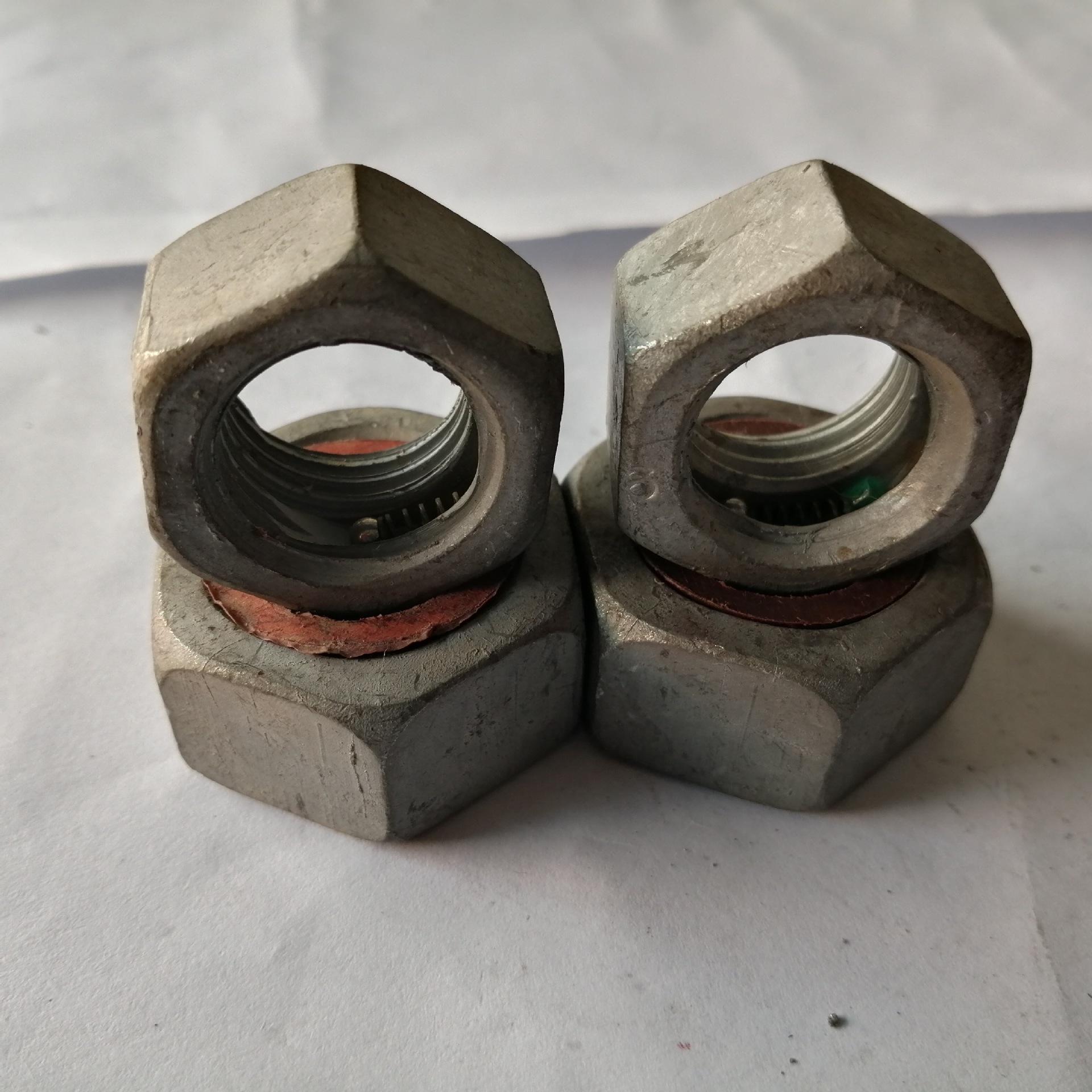 螺母厂家 GB6170热镀锌防盗螺母 M8-M56电力单滚珠防盗螺母-阿里巴巴