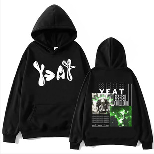 Yeat 2093 Hoodie Harajuku Hip Hop Pullover Tops Sweatshirt M-阿里巴巴