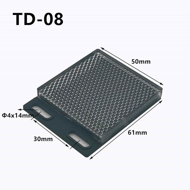 光电开关反光板 镜面反射镜 TD-02 TD-08 TD-09 小蜂窝高灵敏度-阿里巴巴