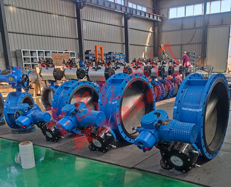 天津卡尔森D941X-10Q球墨铸铁dn600远程开关 大口径电动法兰蝶阀-阿里巴巴