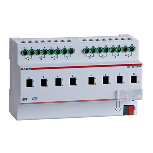 安科瑞ASL100-S8/16智能照明开关驱动器0-10V调光驱动器带按键-阿里巴巴