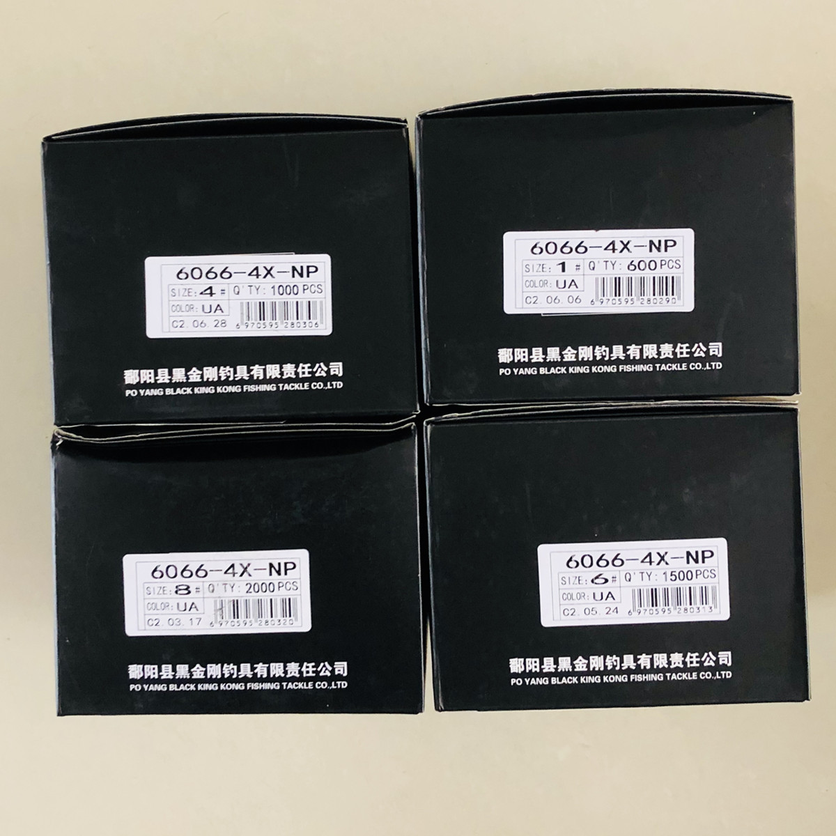 散装B黑金刚新防锈涂层KK6066-4X-NP三本钩路亚鱼钩四倍加强BT663-阿里巴巴