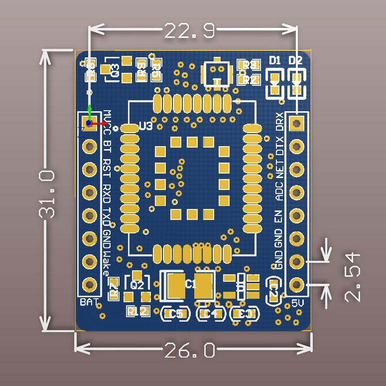 IOT-GA7 NB模块核心板 nbiot MQTT COAP无线通讯urat通信物联网-阿里巴巴