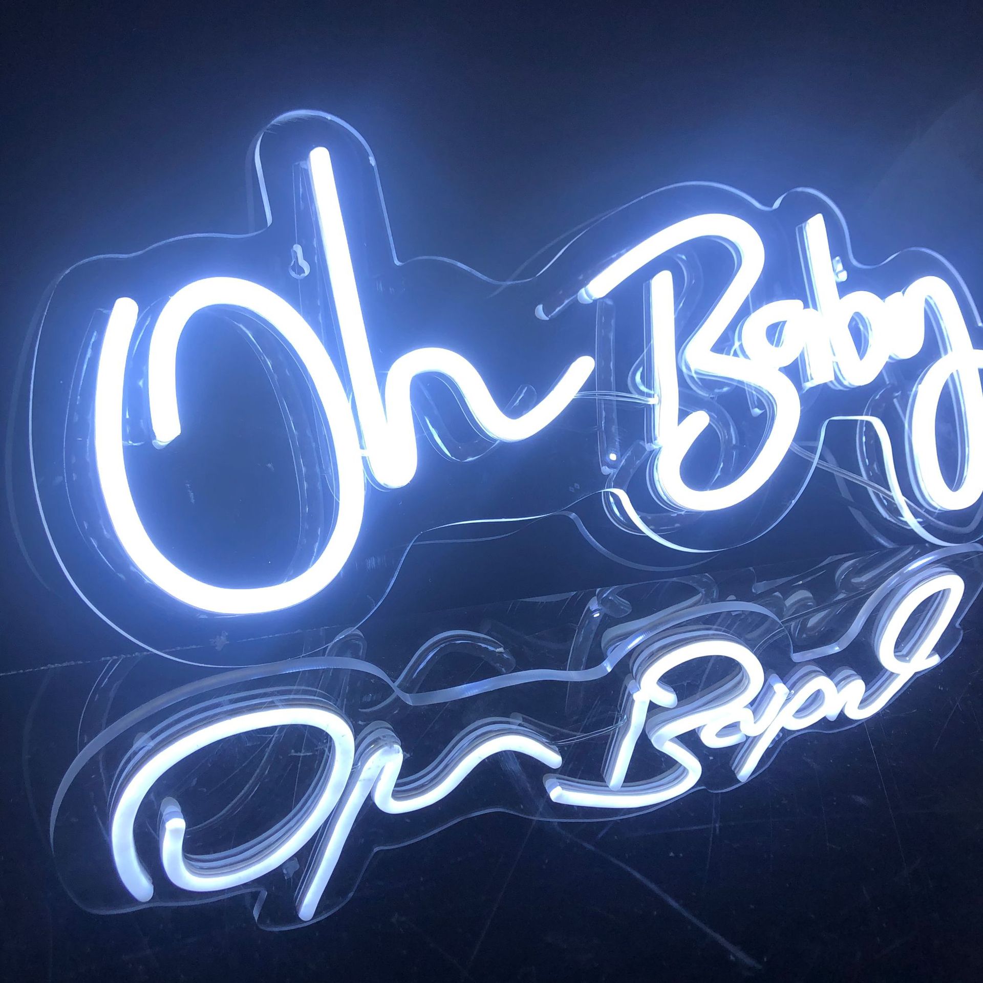 OH BABY LED发光背板霓虹灯 室内宝贝儿童房装饰英文字母灯-阿里巴巴