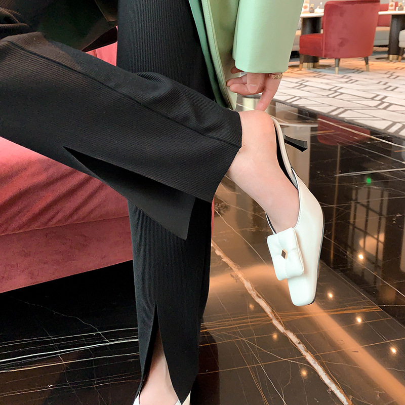 CHIKO Ronna Square Toe Stiletto Clogs/Mules Shoes