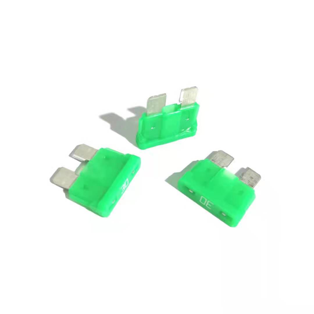 力特插片式中型保险丝 0287030.PXCN 30A 32V 中号汽车保险片-阿里巴巴