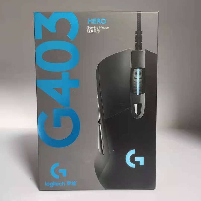 罗技G403HERO LIGHTSYNC 有线游戏鼠标 配重 USB笔记本台式电脑-阿里巴巴