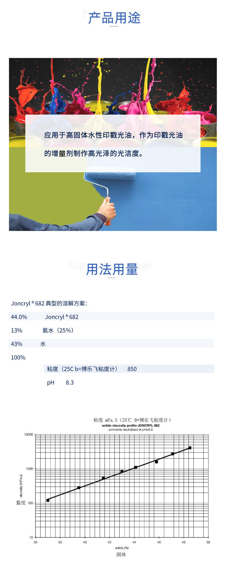 巴斯夫高固体水性透明丙烯酸树脂Joncryl682 678 804印戳光油-阿里巴巴