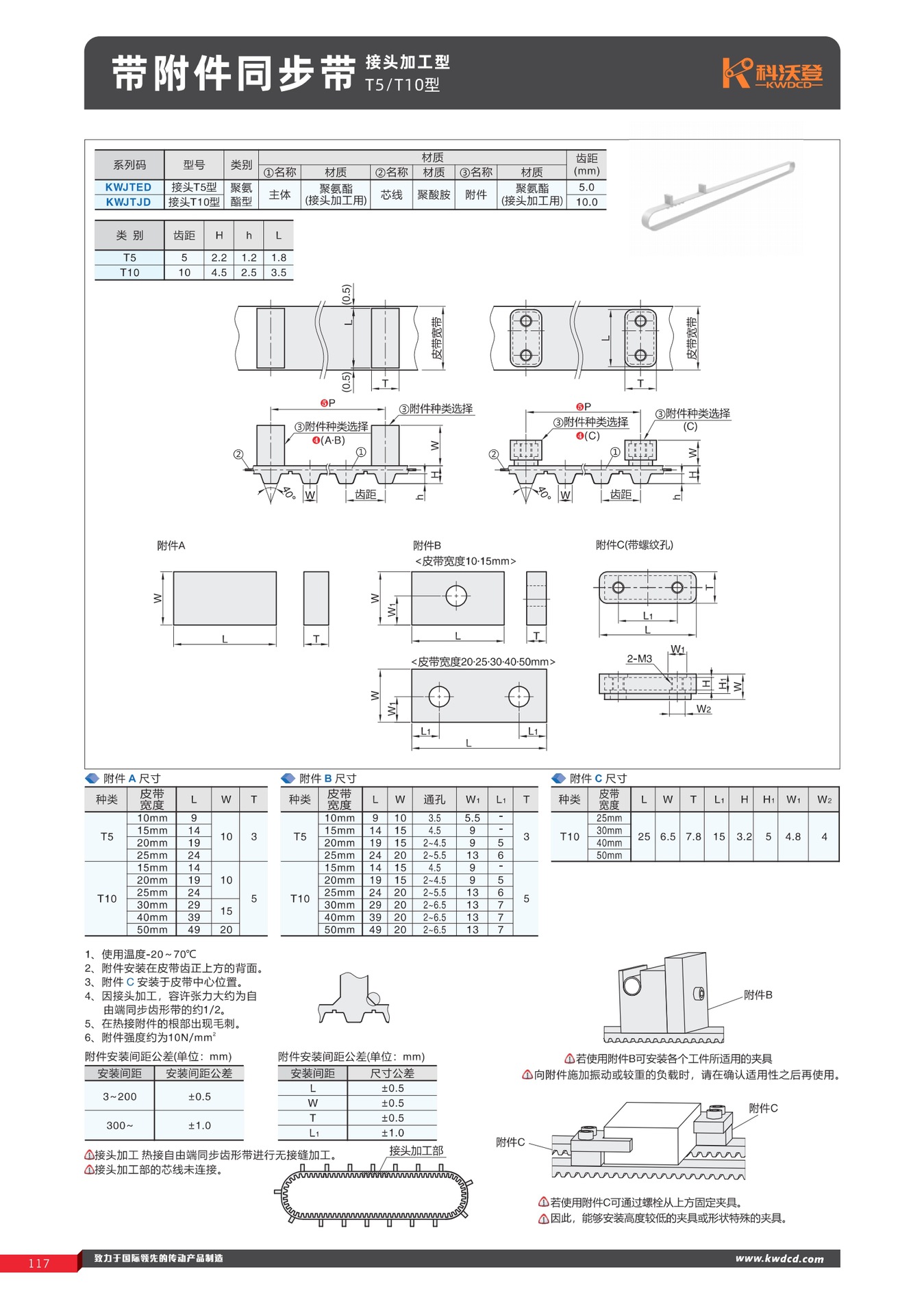 PU聚氨酯内夹钢丝同步带抗拉强T5/T10/AT5/AT10/AT20/XL/L/H-阿里巴巴