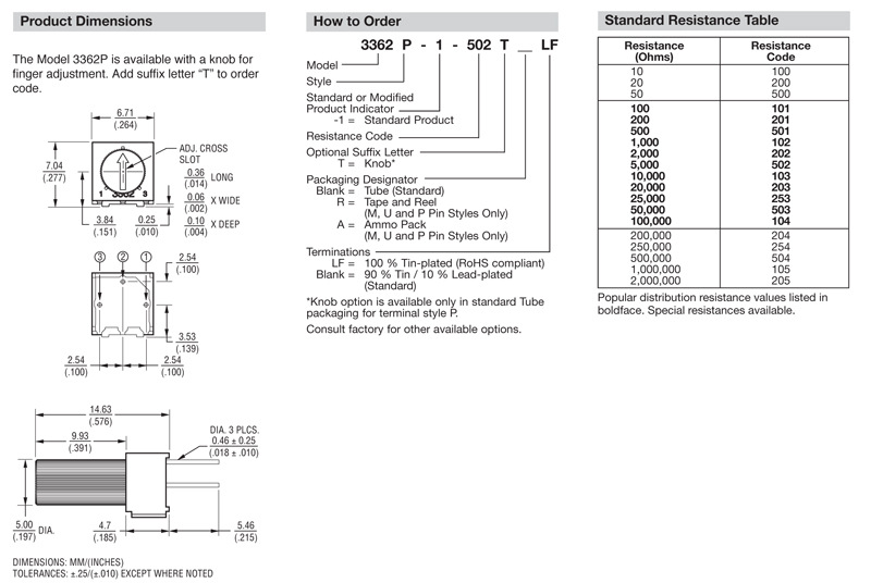 3362P可调電阻 厂家直销3362 100K 1K 10K多圈顶调电位器-阿里巴巴