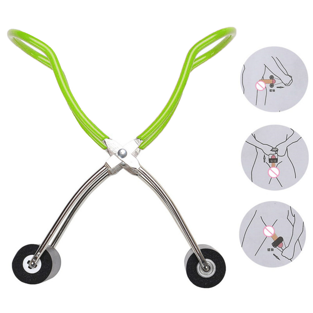 JELQING外贸阴茎拉伸红色夹子阿拉伯古法鞘膜轮滚轮挤压按摩扯蛋-阿里巴巴