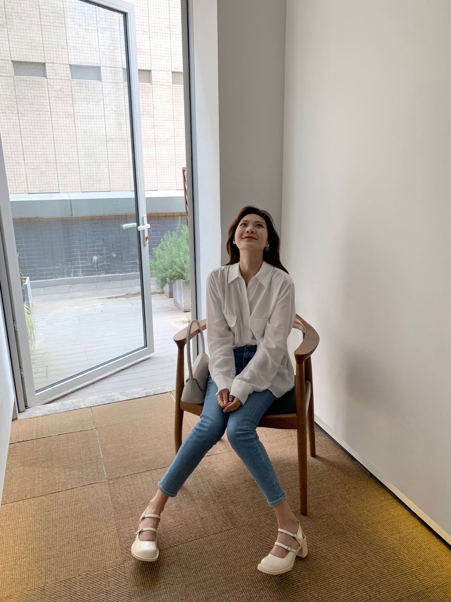 Chiko Amilia Round Toe Block Heels Pumps