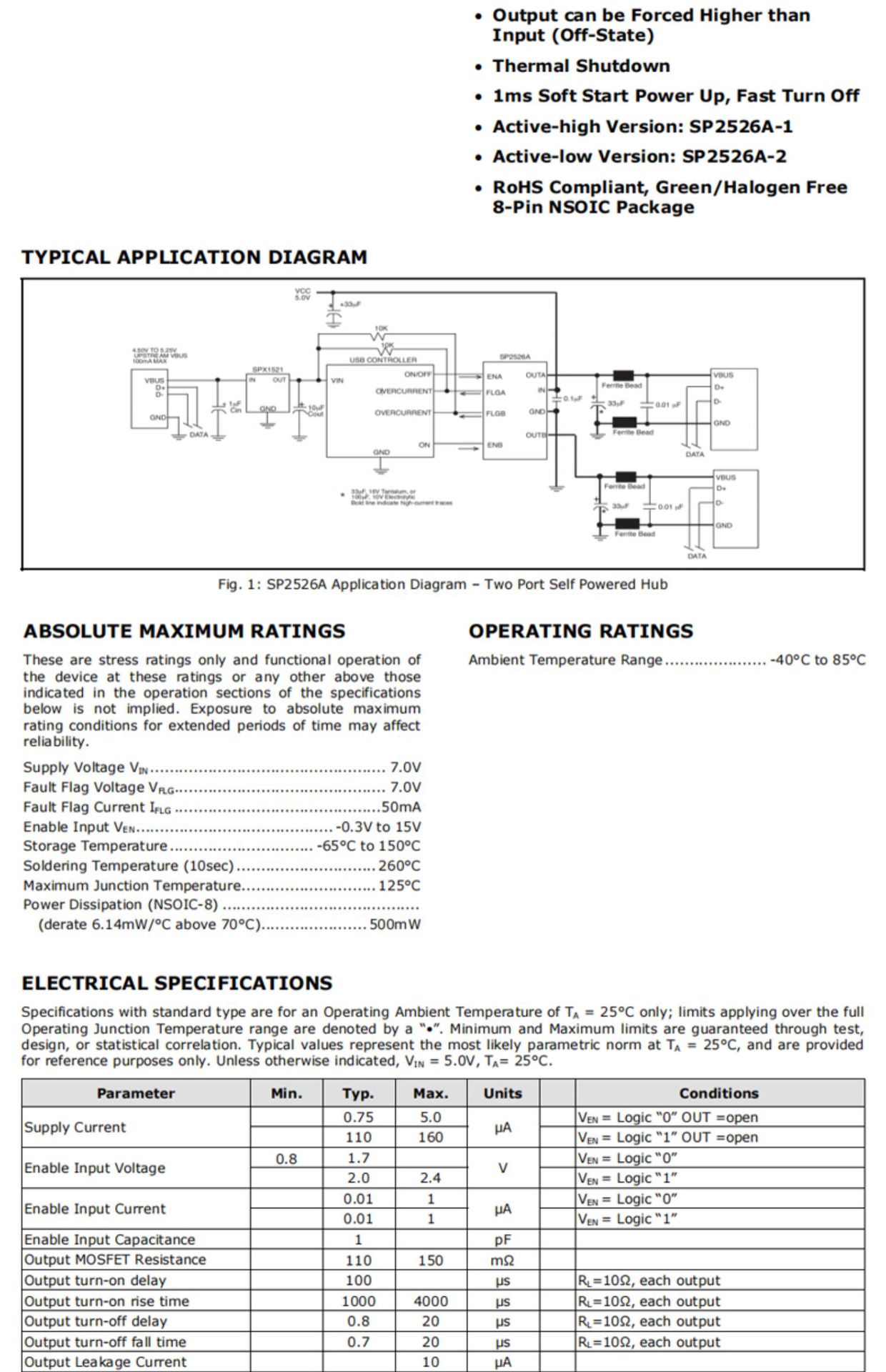 原装正品 SP2526A-2EN-L/TR SOIC-8 3V-5.5V USB电源控制开关芯片-阿里巴巴