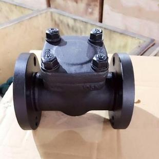 生产 H41Y-150/300LB 美标锻钢升降式止回阀 H41H 法兰式单向阀-阿里巴巴