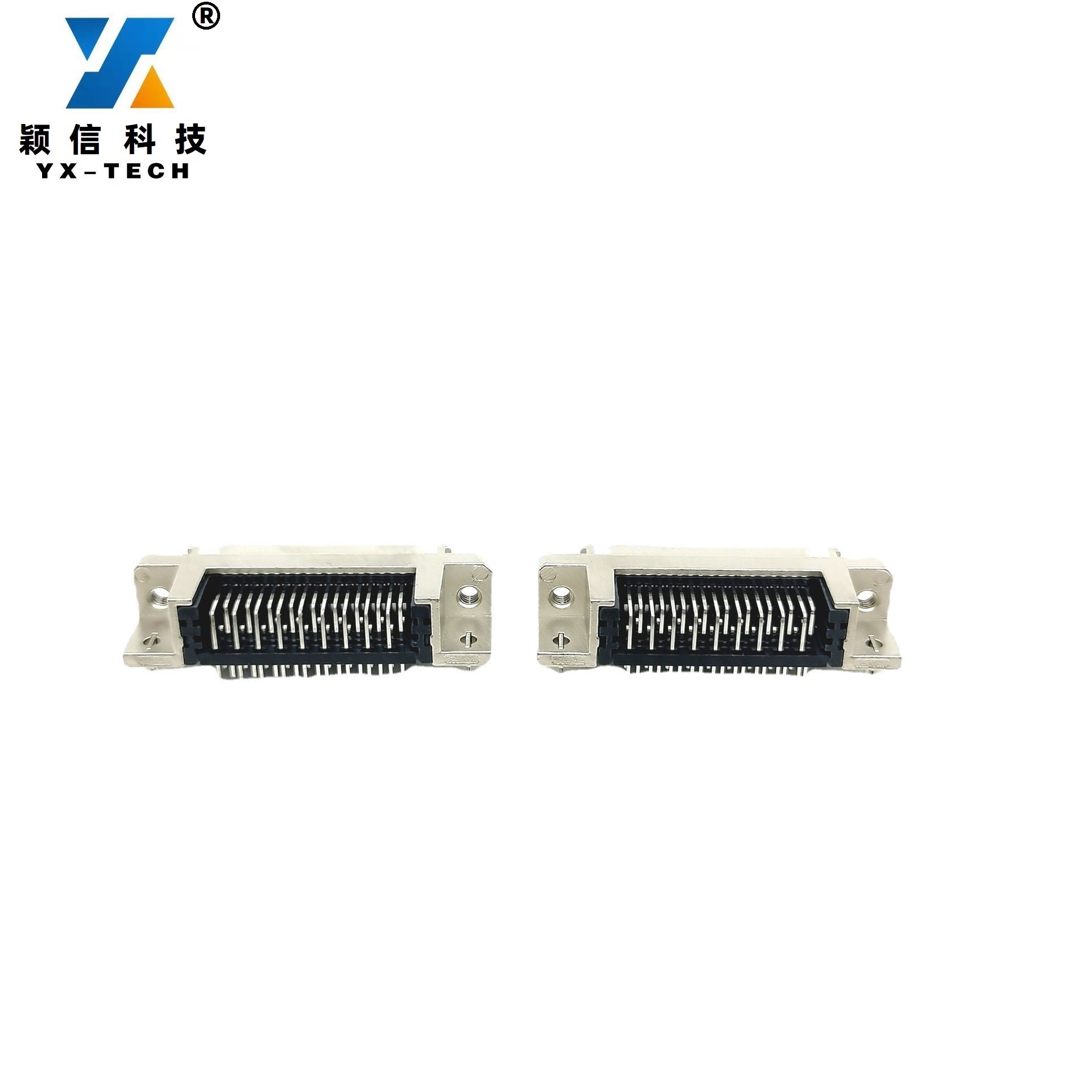 【DB-36P/SCSI-36P四排母座】90°弯针插板镀金高密度工业级RoHS-阿里巴巴