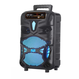 NDR-P44 NDR-P66 便携式私模8寸蓝牙音箱LED灯光手提音响-阿里巴巴