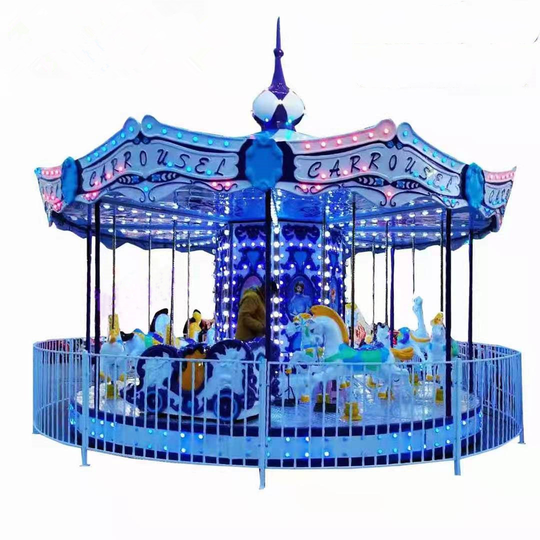 Square carousel amusement equipment non-standard new Internet celebrity ...