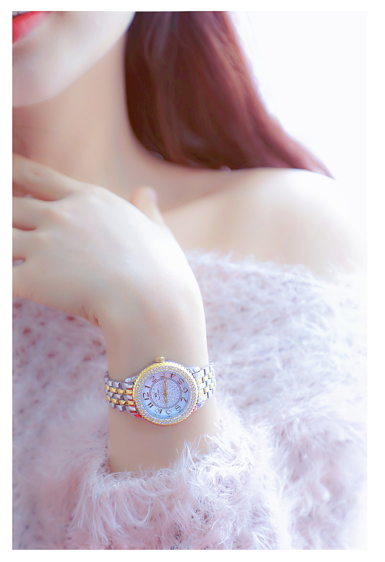 BS新款热销手表厂家直销外贸欧美经典阿拉伯数字刻度女表FA1680-阿里巴巴