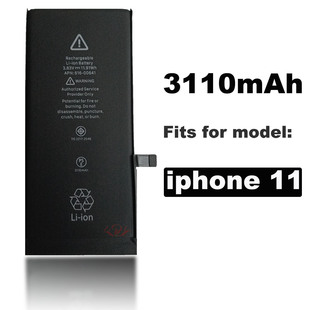适用于苹果内置battery电池,iPhone 11电池,3110mAh-阿里巴巴