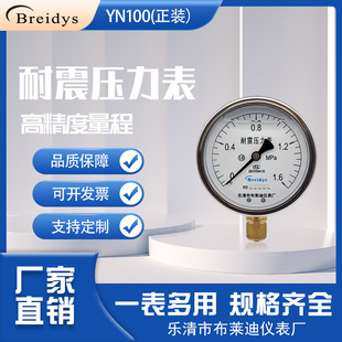 正装压力表YN100耐震压力表0-1.6MPA气压液压油压送检款包过检测-阿里巴巴