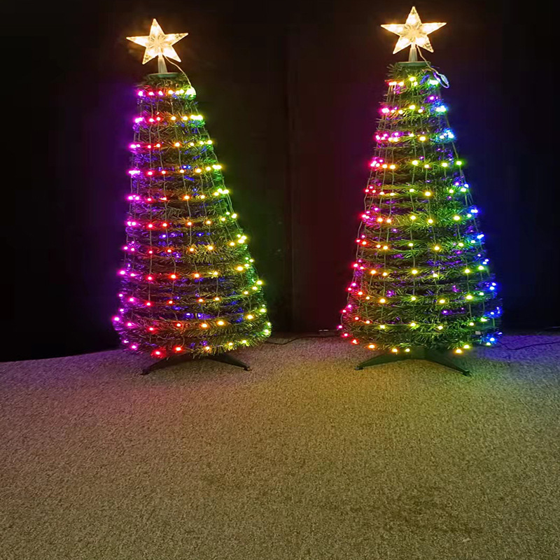 亚马逊LED智能点控蓝牙铜线灯 WIFI圣诞节日酒店庭院装饰幻彩树灯采购价格、怎么样、行情市场-CCEE选品中心