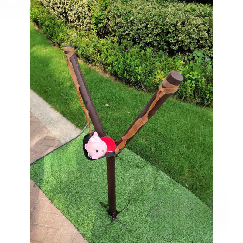 Real-life Solid Wood Large Slingshot Angry Birds Ejection Game Opening ...