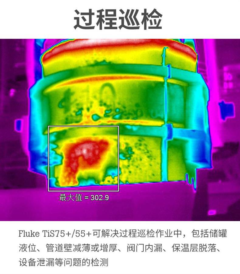 美国福禄克FLUKE TIS55+/TIS75+红外热像仪 手持热像仪 替代TIS65-阿里巴巴